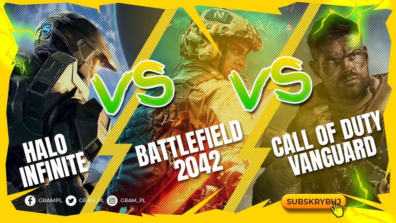 Gram TV | Halo Infinite vs. Battlefield 2042 vs. Call of Duty: Vanguard ...