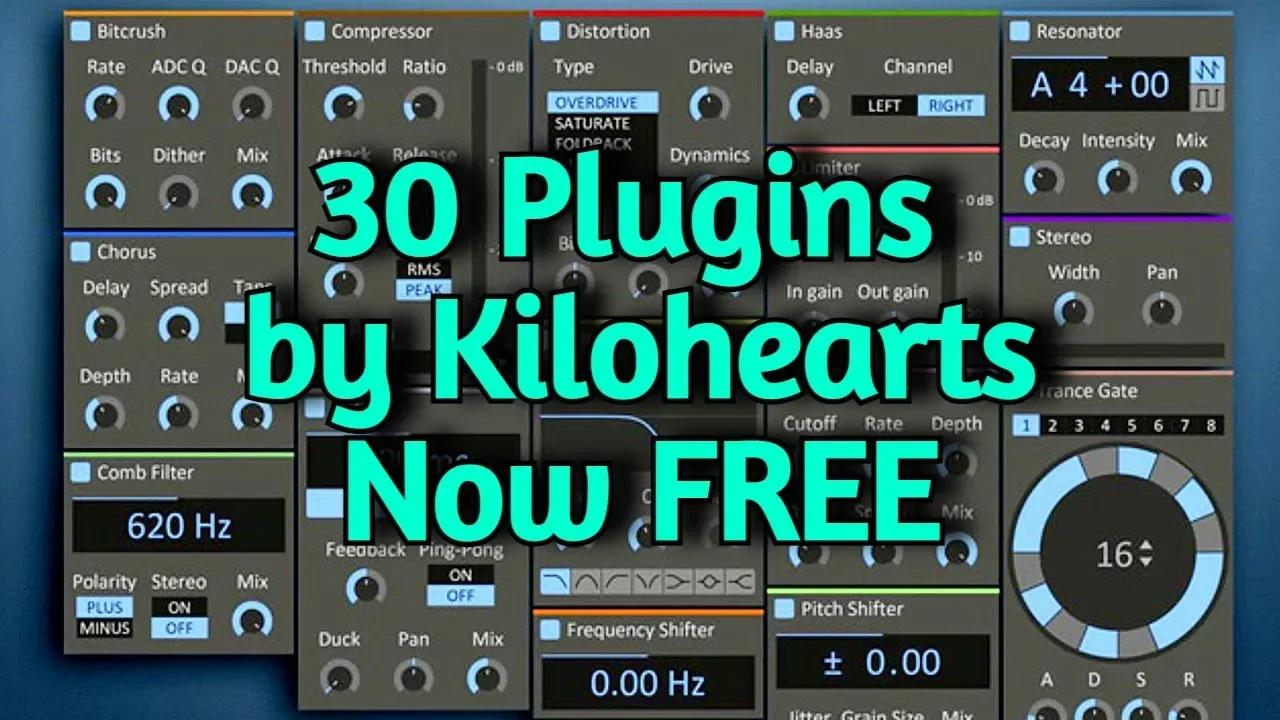30 FREE VST Plugins by Kilohearts For Music Production - Essentials ...