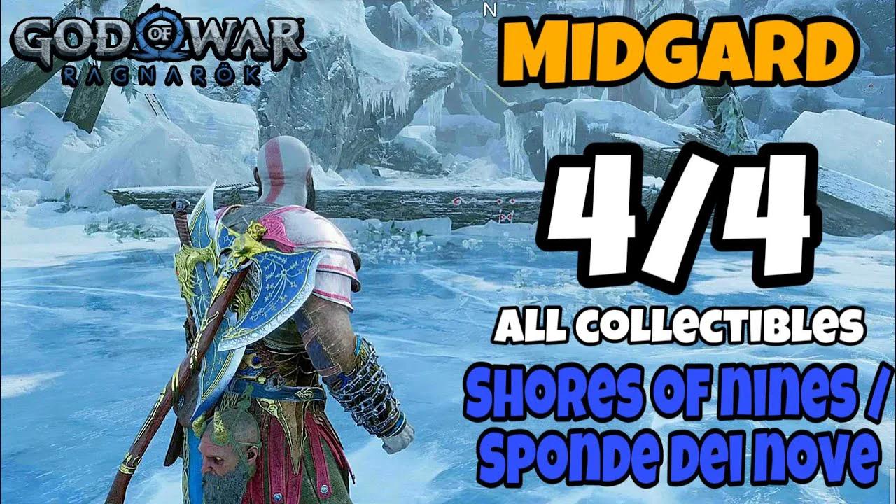 God of War Ragnarok - Shores of Nine / Sponde dei Nove All Collectible ...