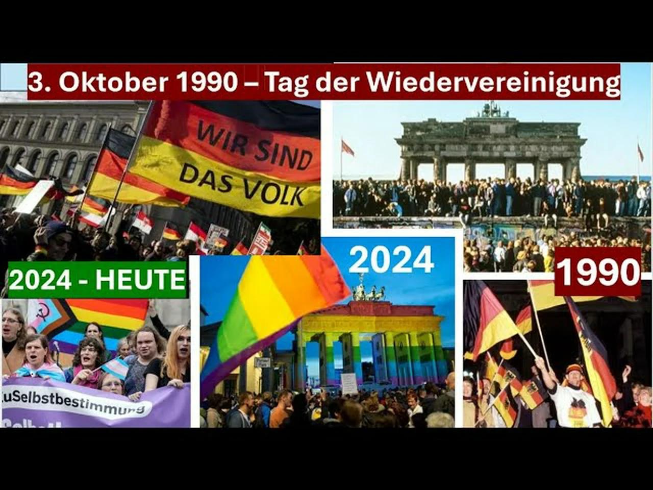 DEUTSCHE EINHEIT 1990 und HEUTE. Warum sind Deutsche gespalten wie nie?