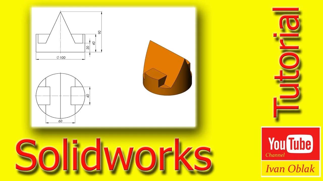Solidworks modeling - Tutorial 0089