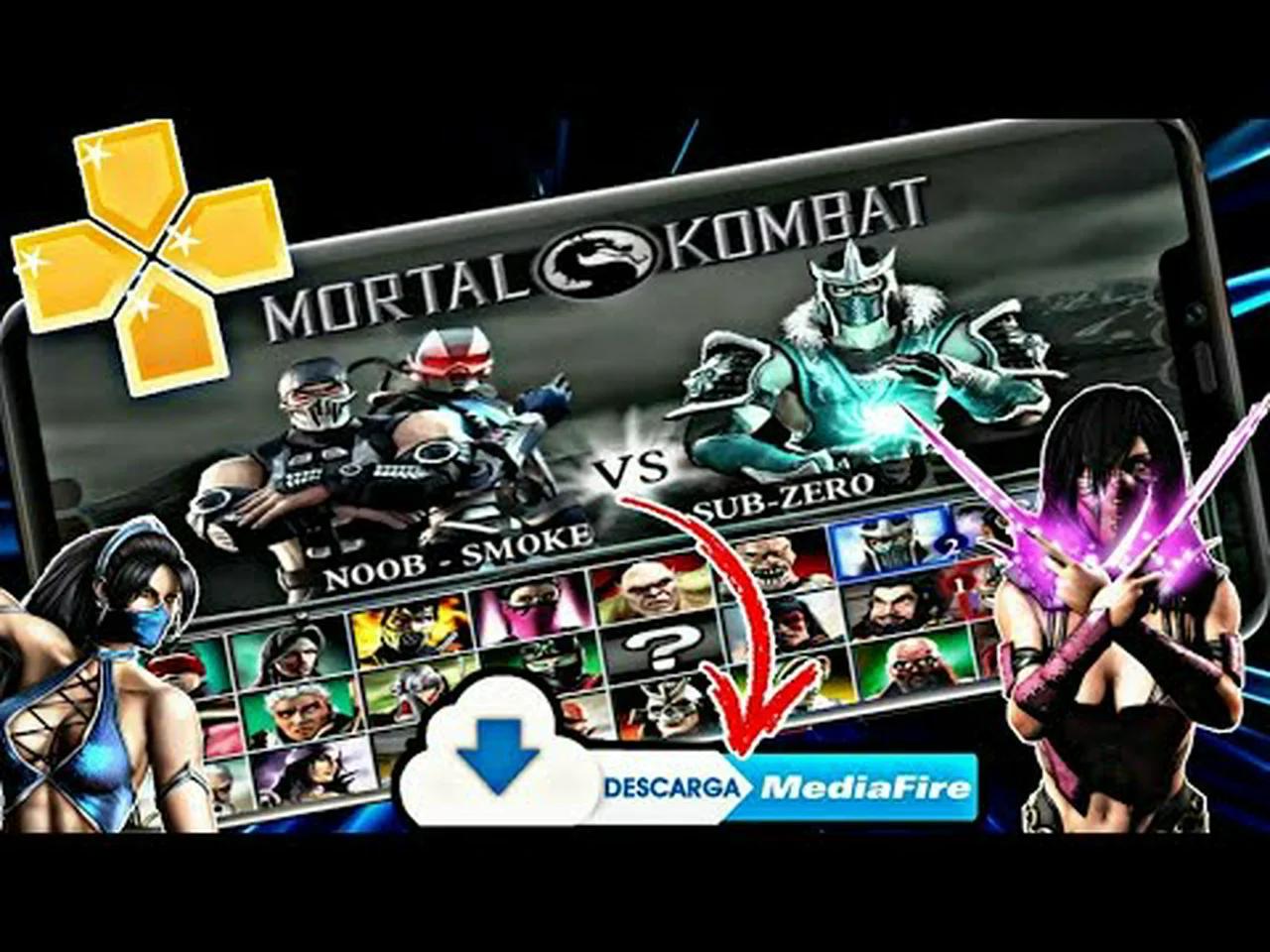 🔴 Descargar MORTAL KOMBAT UNCHAINED [PPSSPP Gold] Para Android | MediaFire
