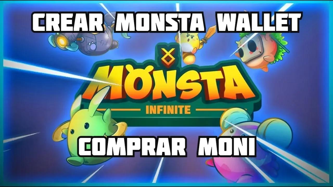 MONSTA INFINITE? TUTORIAL PARA CREAR MONSTA WALLET. COMPRAR MONI - METAMASK A MONSTA WALLET.
