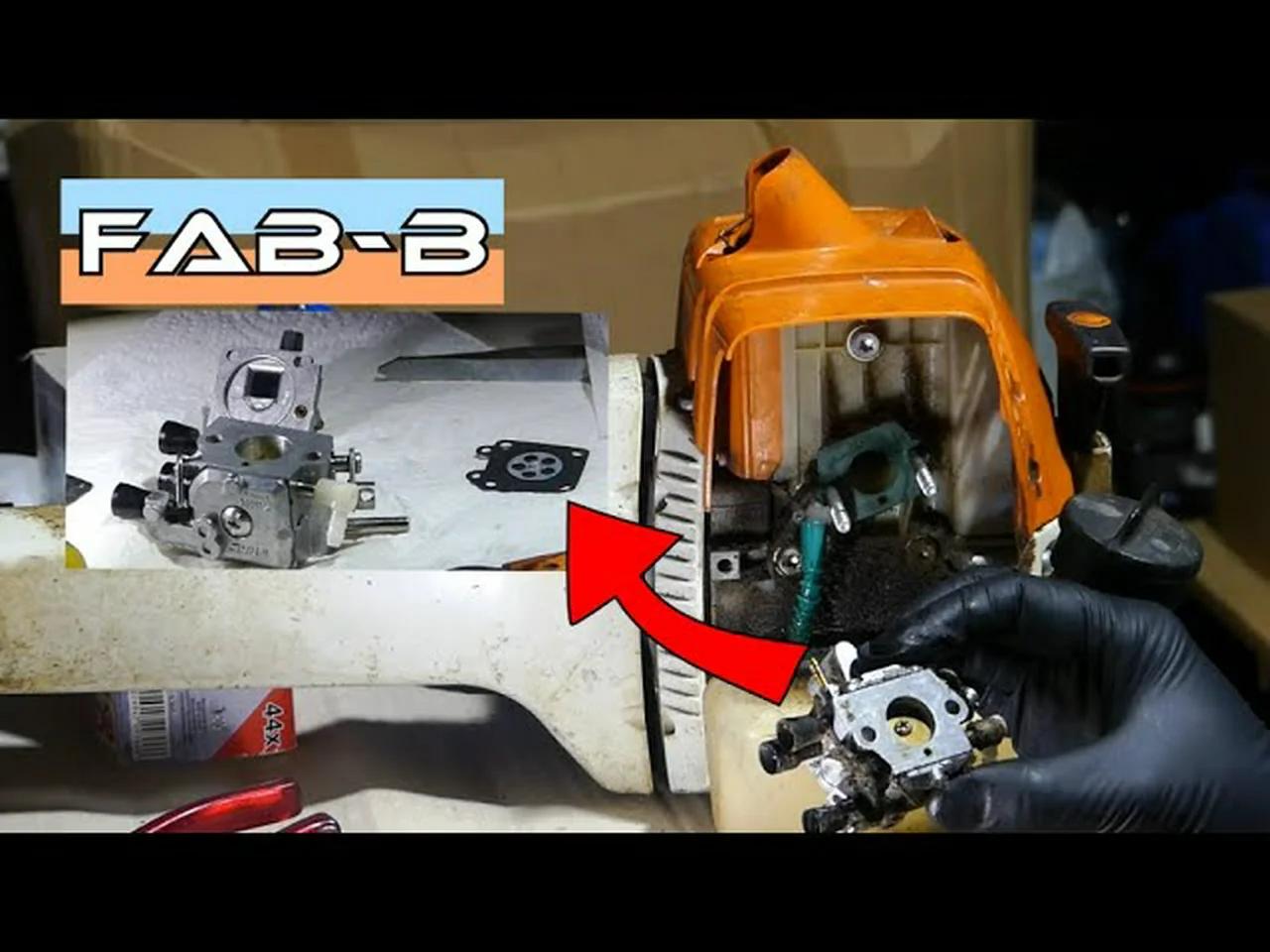 Comment remplacer la membrane de carburateur sur débroussailleuse Stihl FS 350