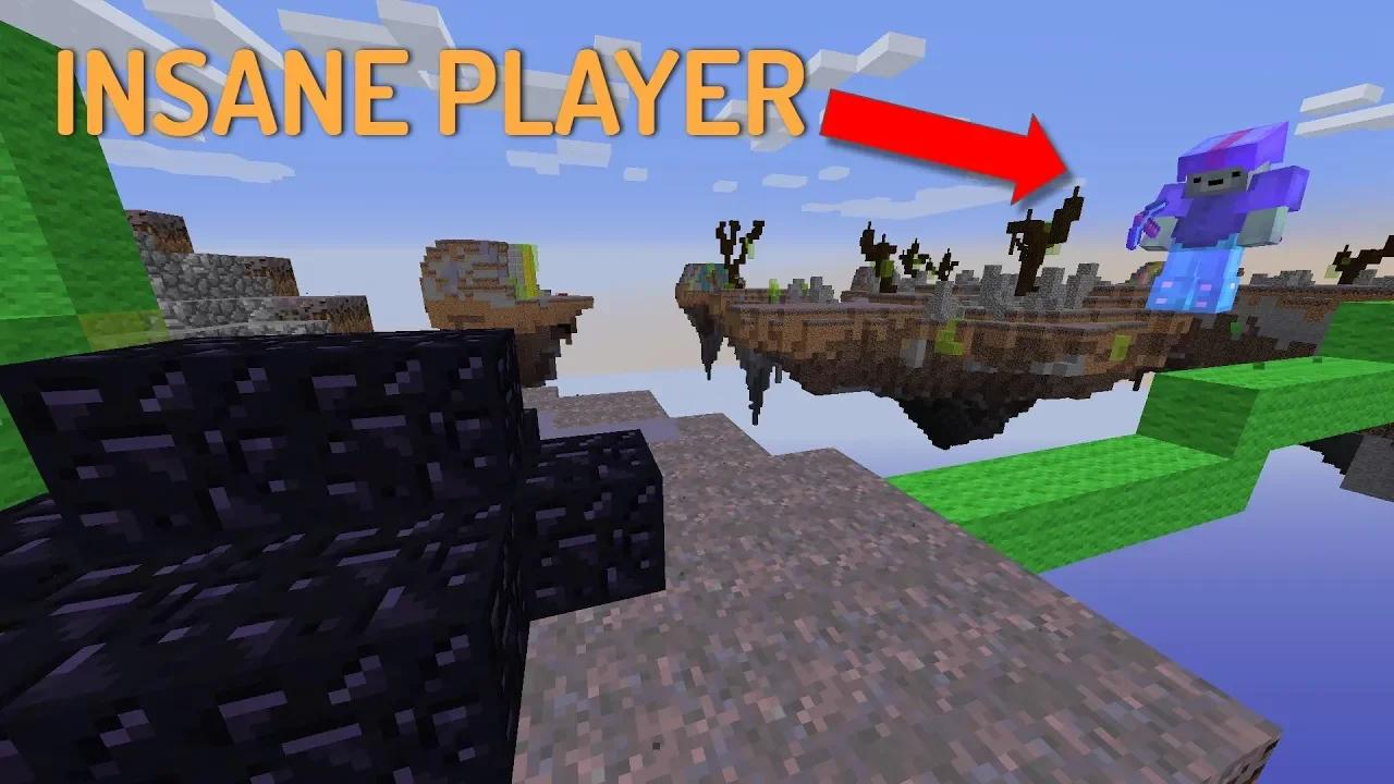 Minecraft Bedwars with Wallibear texture pack makes you CRAZY GOOD