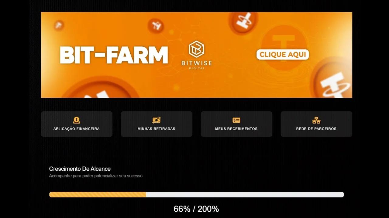 BIT FARM GANHA 200% EM 30 DIAS