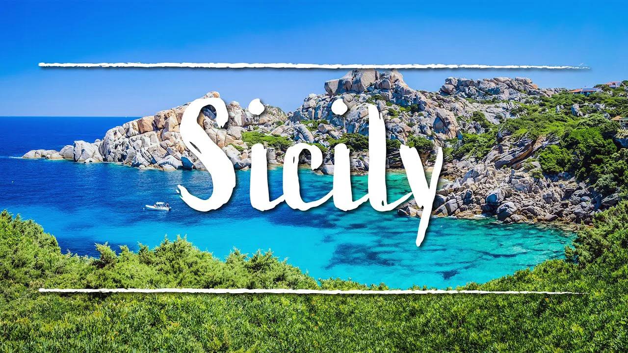 FLYING OVER SICILY (4K UHD) Ambient Drone Film with Cinematic Music by ...