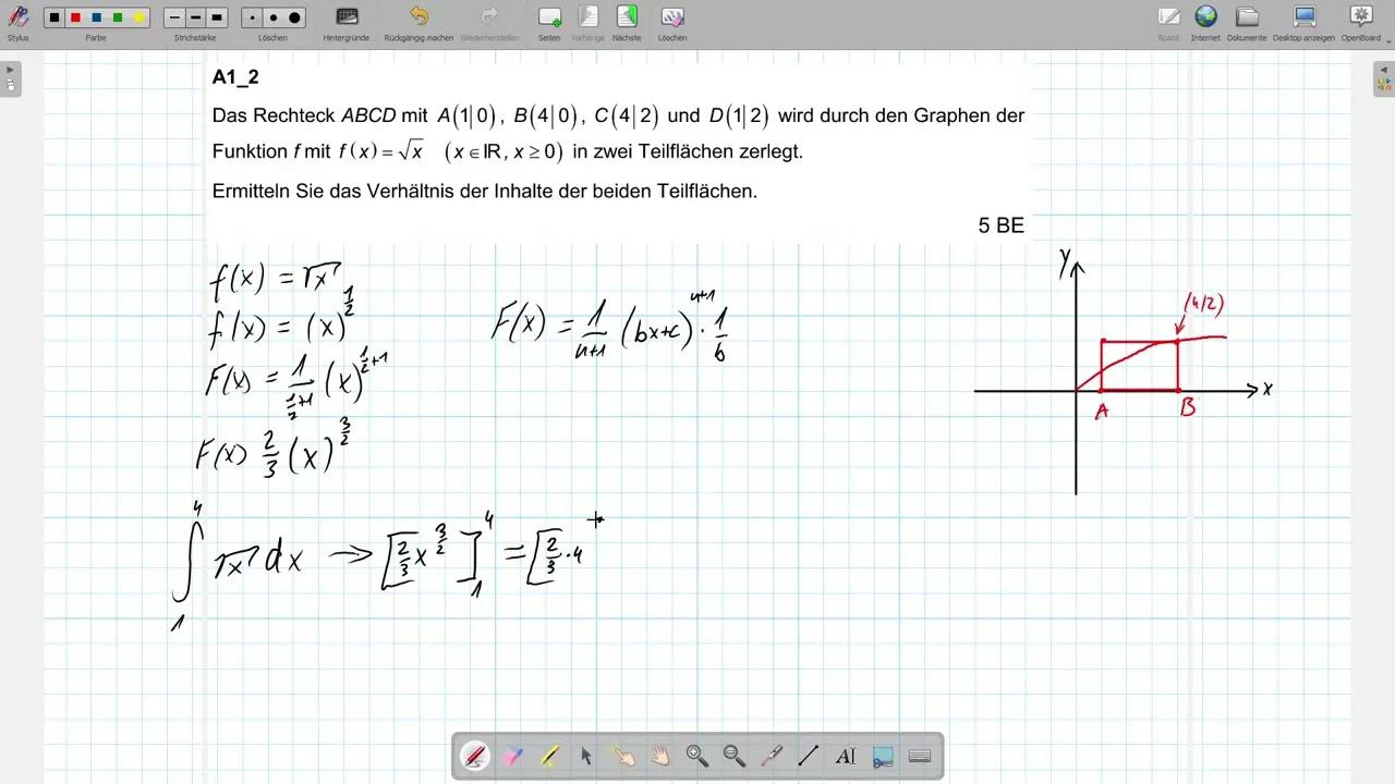 Integralrechnen - Abituraufgabe A1_2