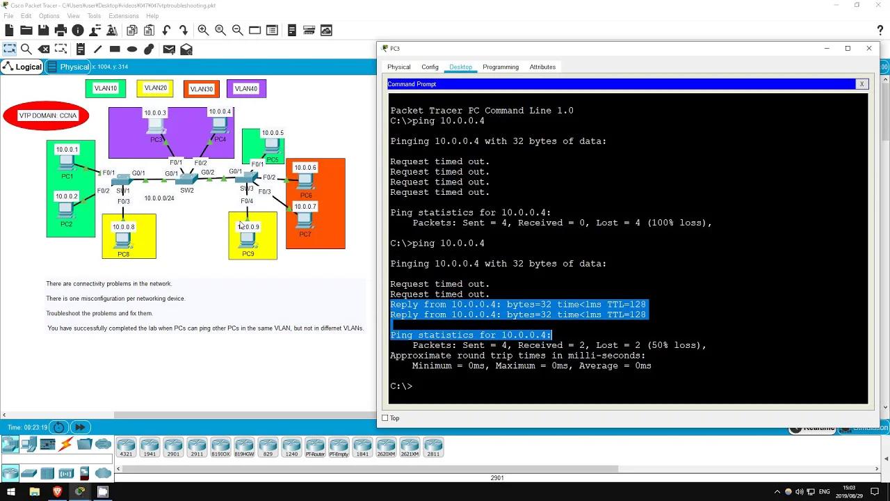 FREE CCNA Lab 047: VTP / VLAN Troubleshooting - ICND2