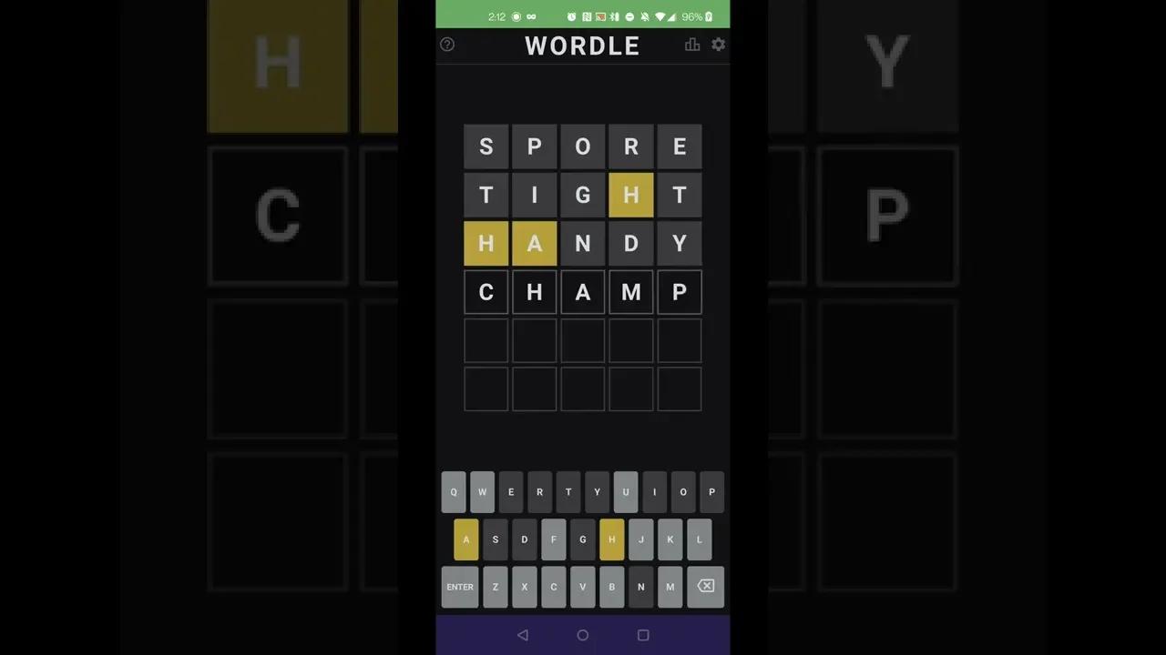 Wordle [How to create a mobile shortcut and play the "real" game]