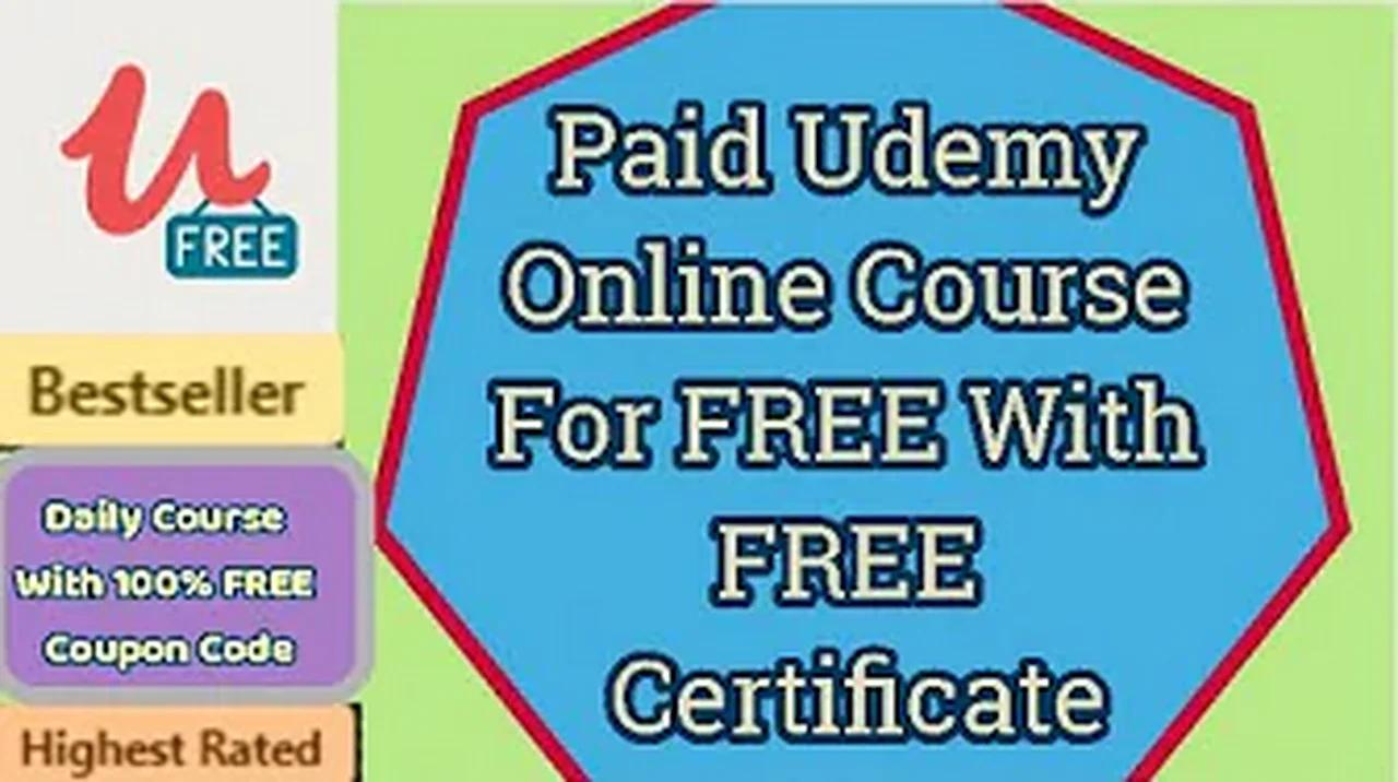Udemy Free Courses with free online certificates | #UdemyCoupon # ...