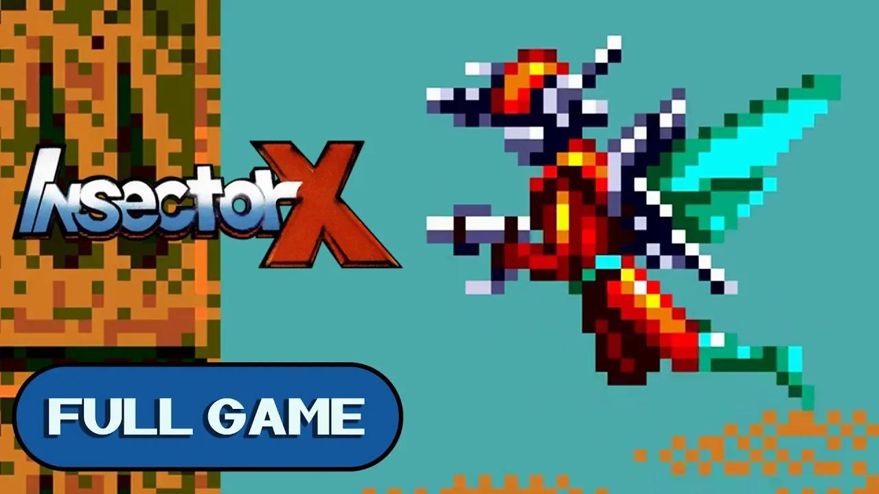 Insector X GENESIS MEGA DRIVE FULL GAME Longplay Gameplay Walkthrough ...