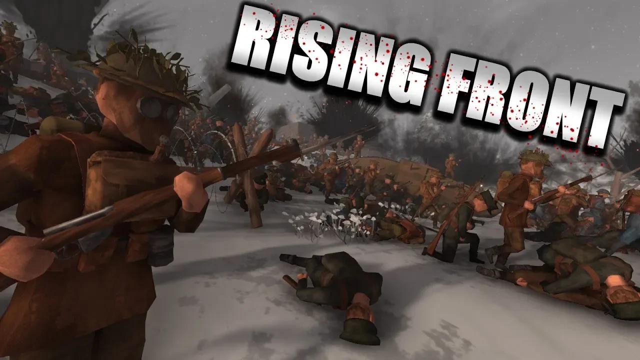 Holding the Winter Fort | Rising Front | WW1 Battle Simulator Gameplay