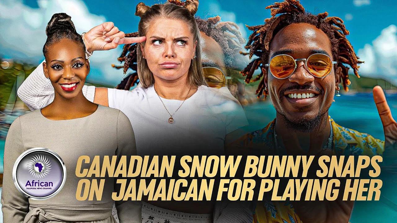 Canadian Snow Bunny In HEATED Altercation With Jamaican Bae For Dissing ...