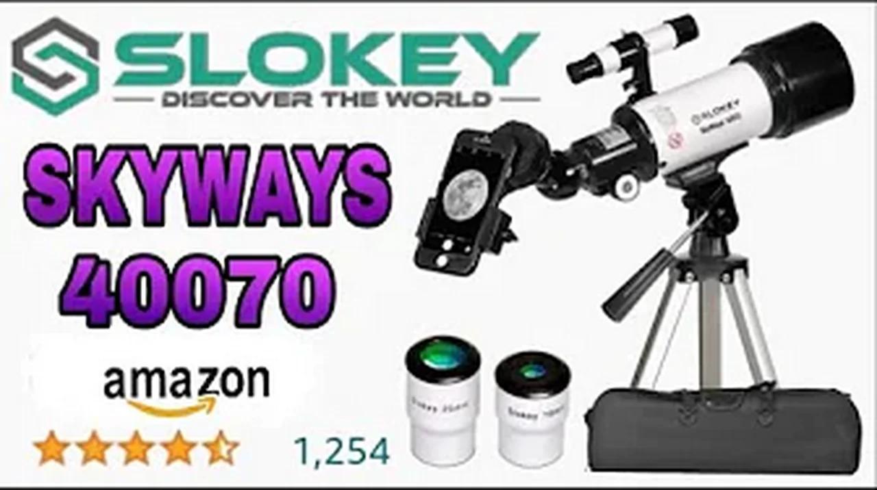 SLOKEY SKYWAYS 40070 TELESCOPE Promotional Video