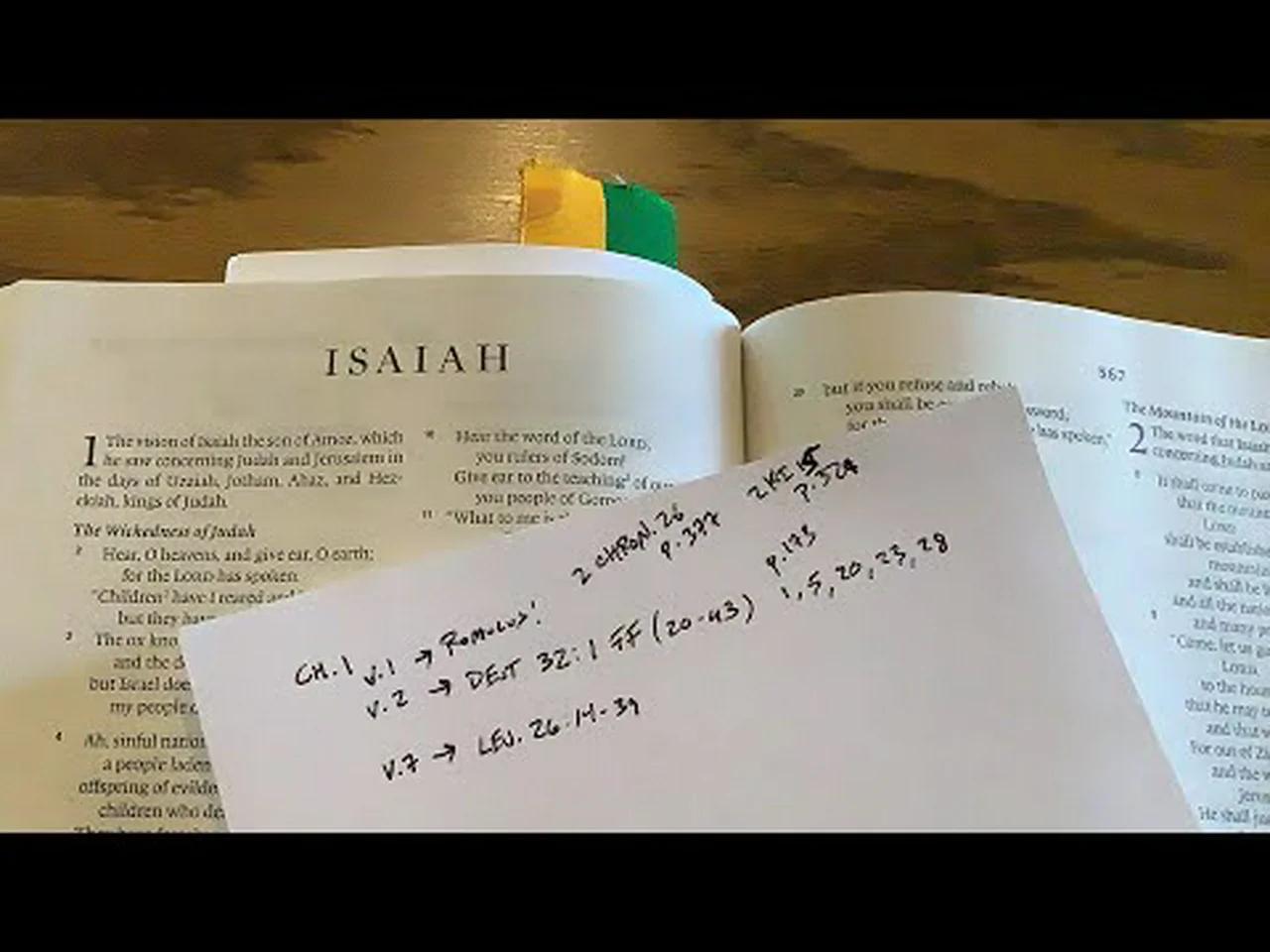How To Read The Bible Isaiah 1 Part Ii