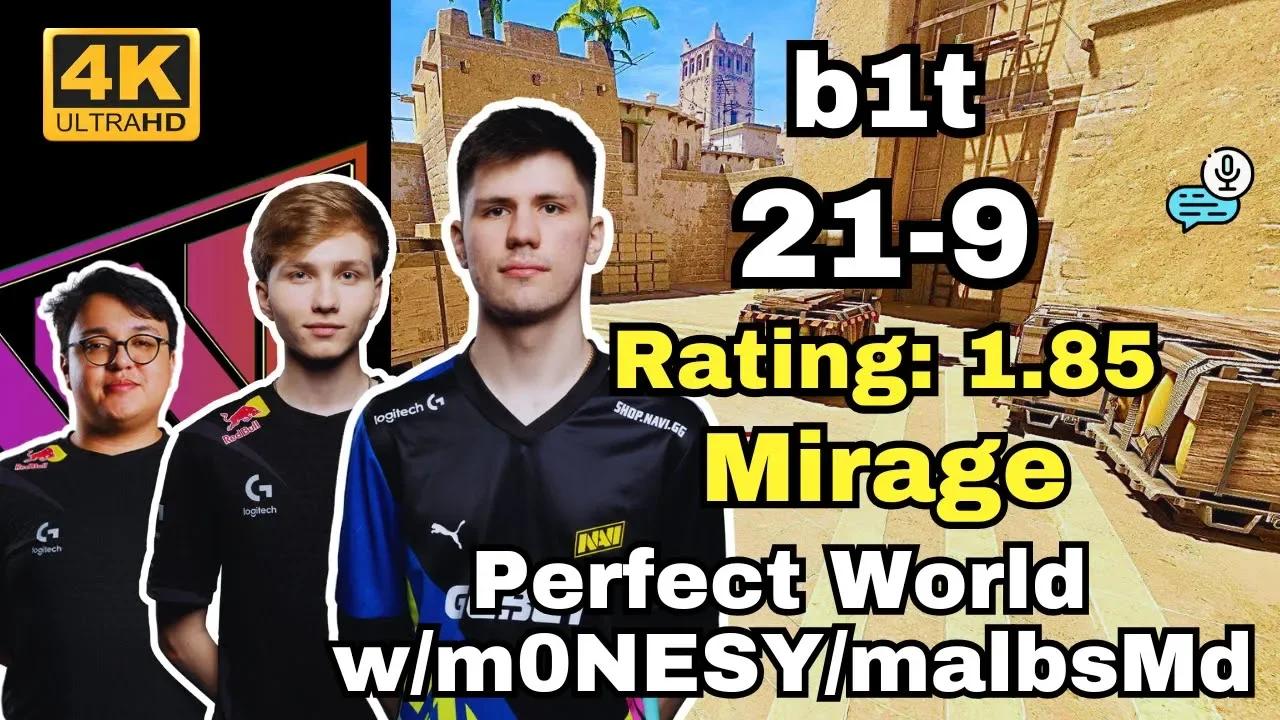 b1t w/m0NESY/malbsMd play Perfect World in China (Mirage) | Nov 25, 2024 #cs2 #pov