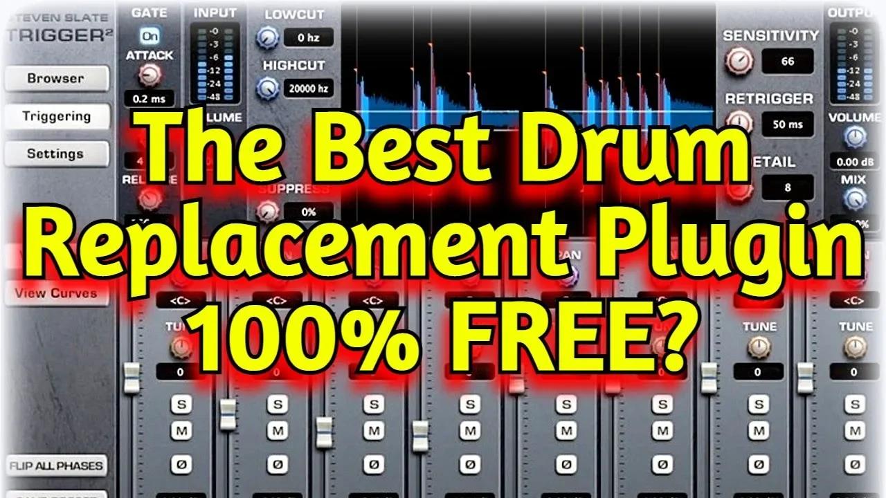FREE DRUM Replacement VST PLUGIN Trigger 2 - Steven Slate Drums & Slate Digital - Tutorial & Install