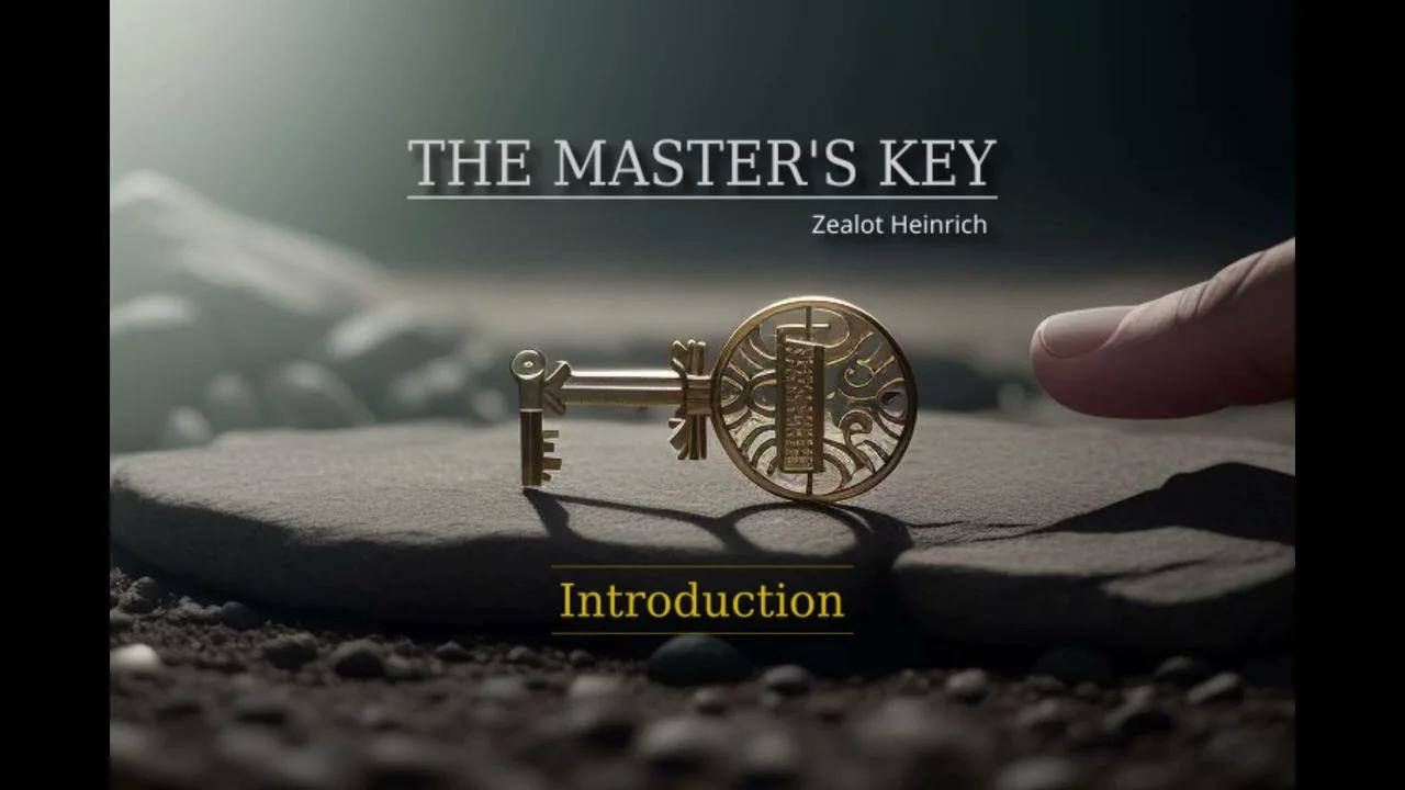What is the Master's Key? Introduction #spiritual #power #mindset