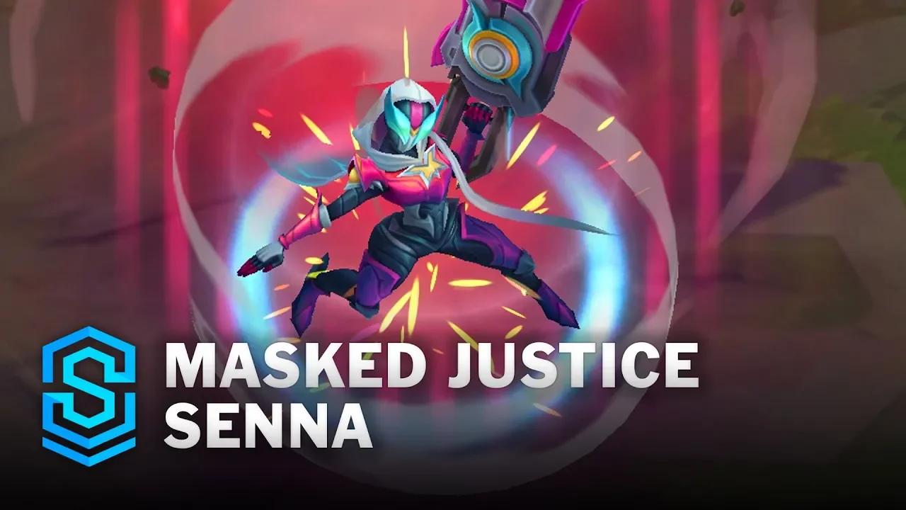 Masked Justice Senna Skin Spotlight - Pre-Release - PBE Preview ...