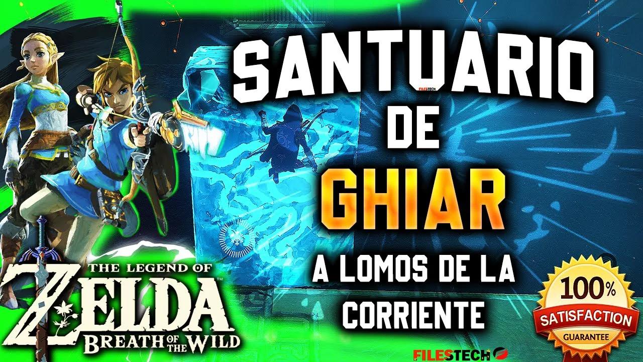 Santuario de GHIAR: A LOMOS DE LA CORRIENTE 🧊 🌊 The Legend of Zelda ...