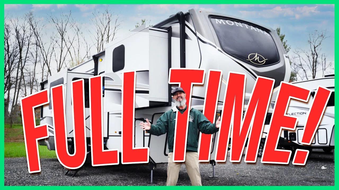 4-Season Living? 2024 Keystone Montana 3795FK Fifth Wheel Travel Trailer Tour | Beckley's RVs