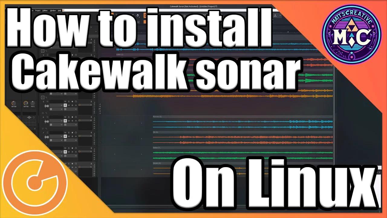 How to install Cakewalk Sonar on Linux