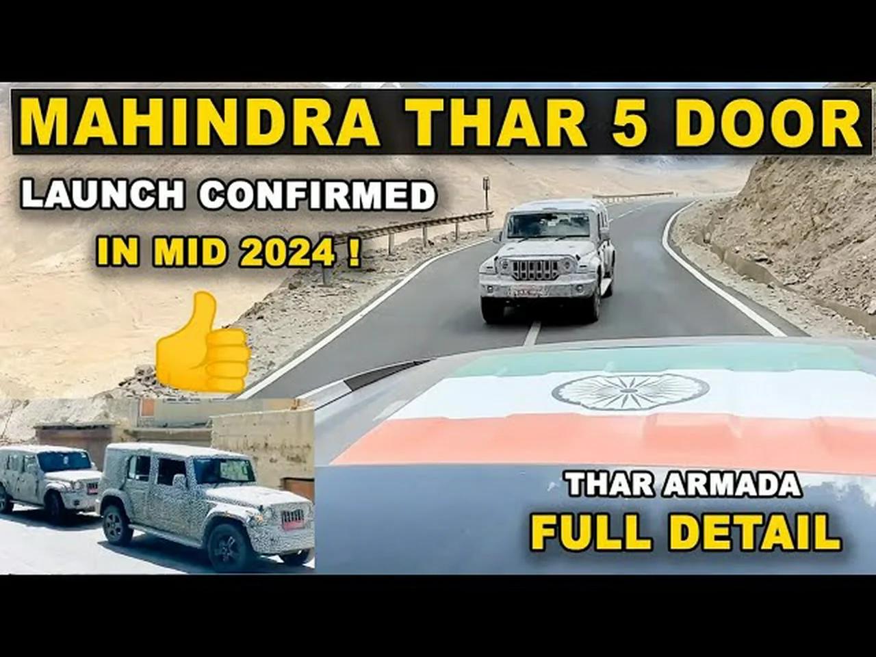 Mahindra Thar 5 Door Launch Confirmed | Mahindra Thar Armada | # ...