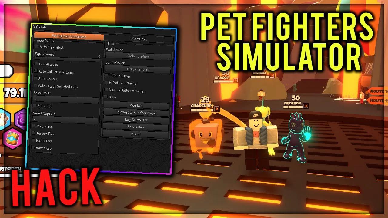 *OP* Roblox Pet Fighters Simulator Gui Script Hack | Inf Coins, Auto ...