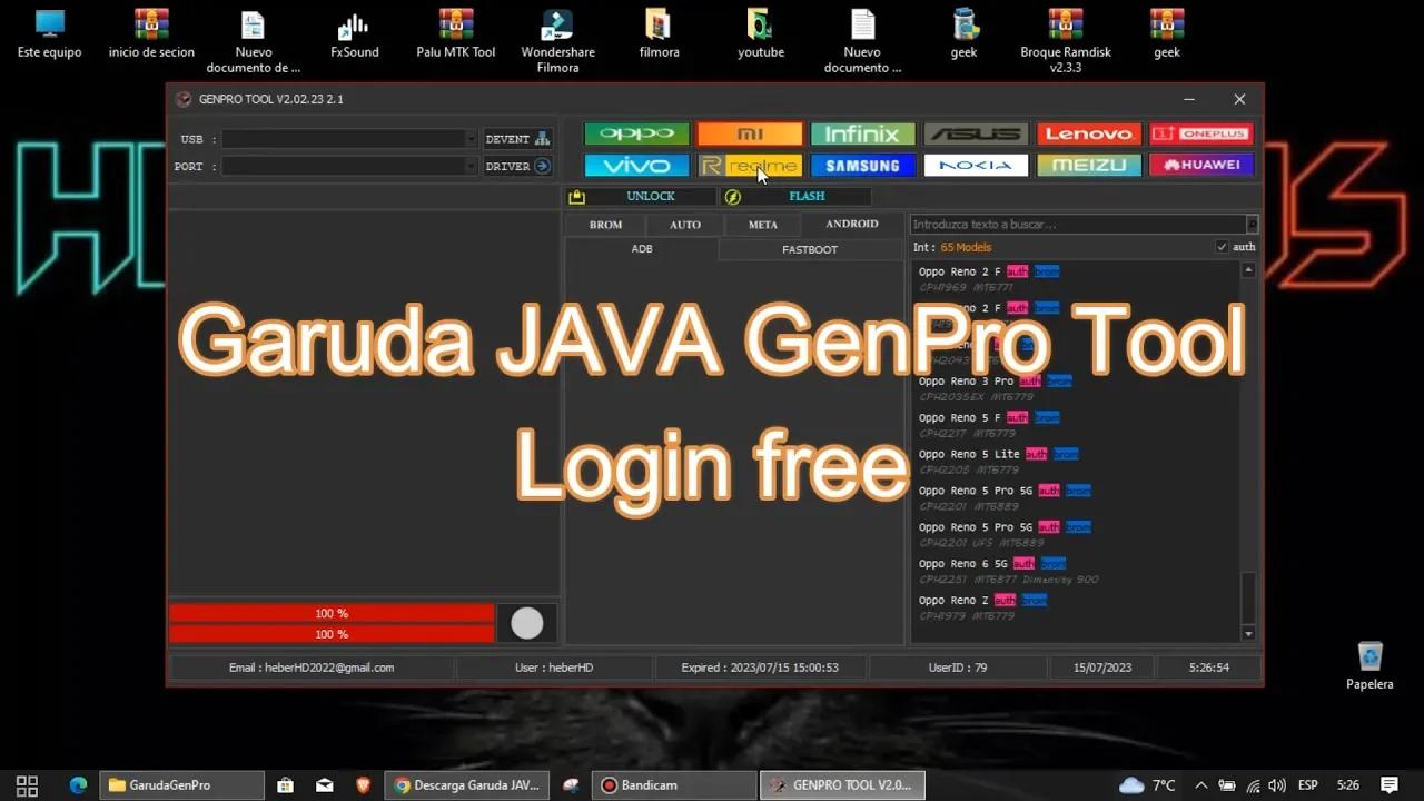 Garuda JAVA GenPro Tool