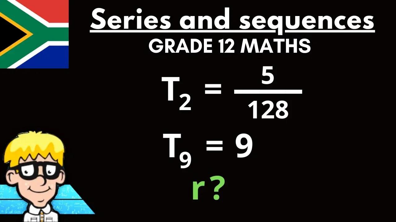 Geometric sequences grade 12: simultaneous