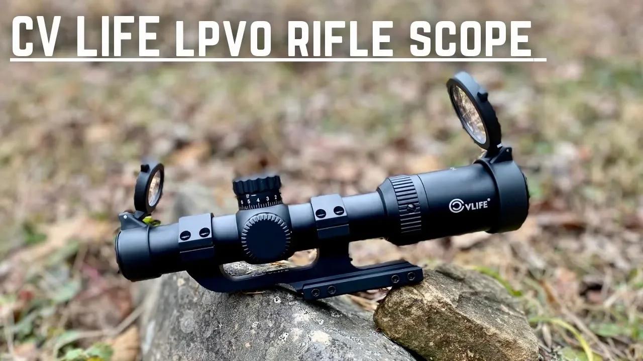 CV Life BEAR POWER 1-8x24 Rifle Scope! A super affordable, well-made ...