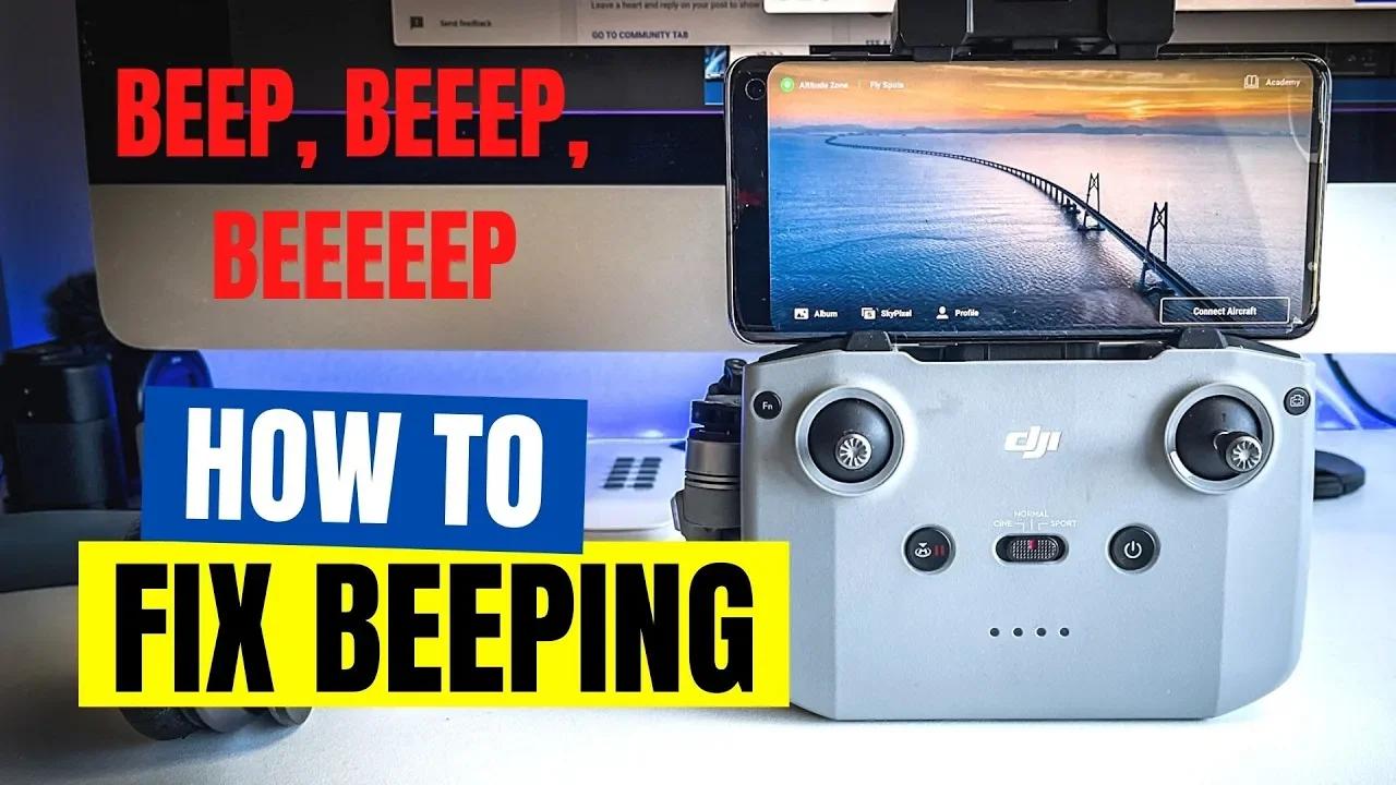 DJI Remote Controller Calibration for DJI Air 2S, Mavic Air 2, DJI Mini 2 🍄 Fix Remote Beeping 🍄