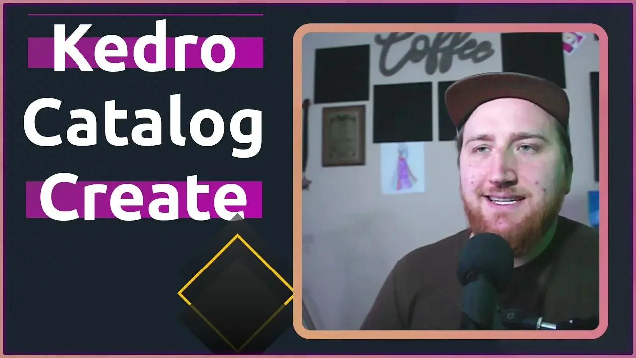 Creating Data Catalogs from the Command Line in Kedro