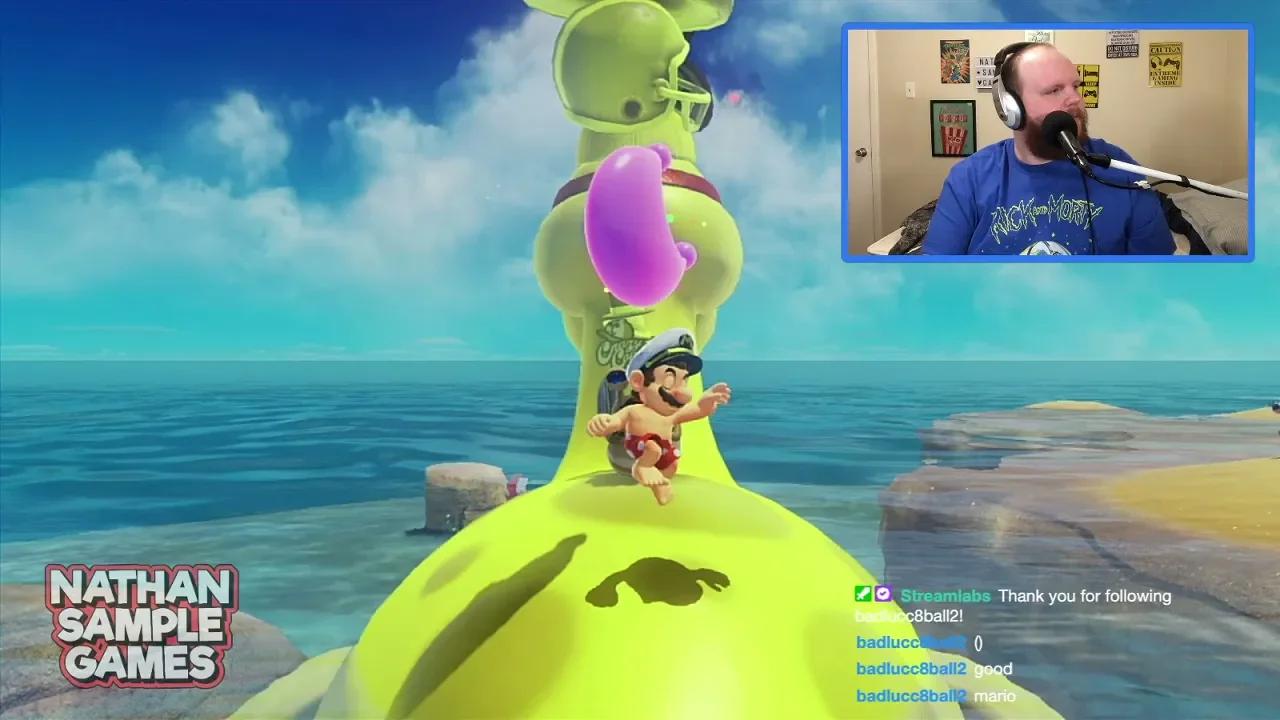 🔴 Super Mario Odyssey #3 - Nathan Sample Games