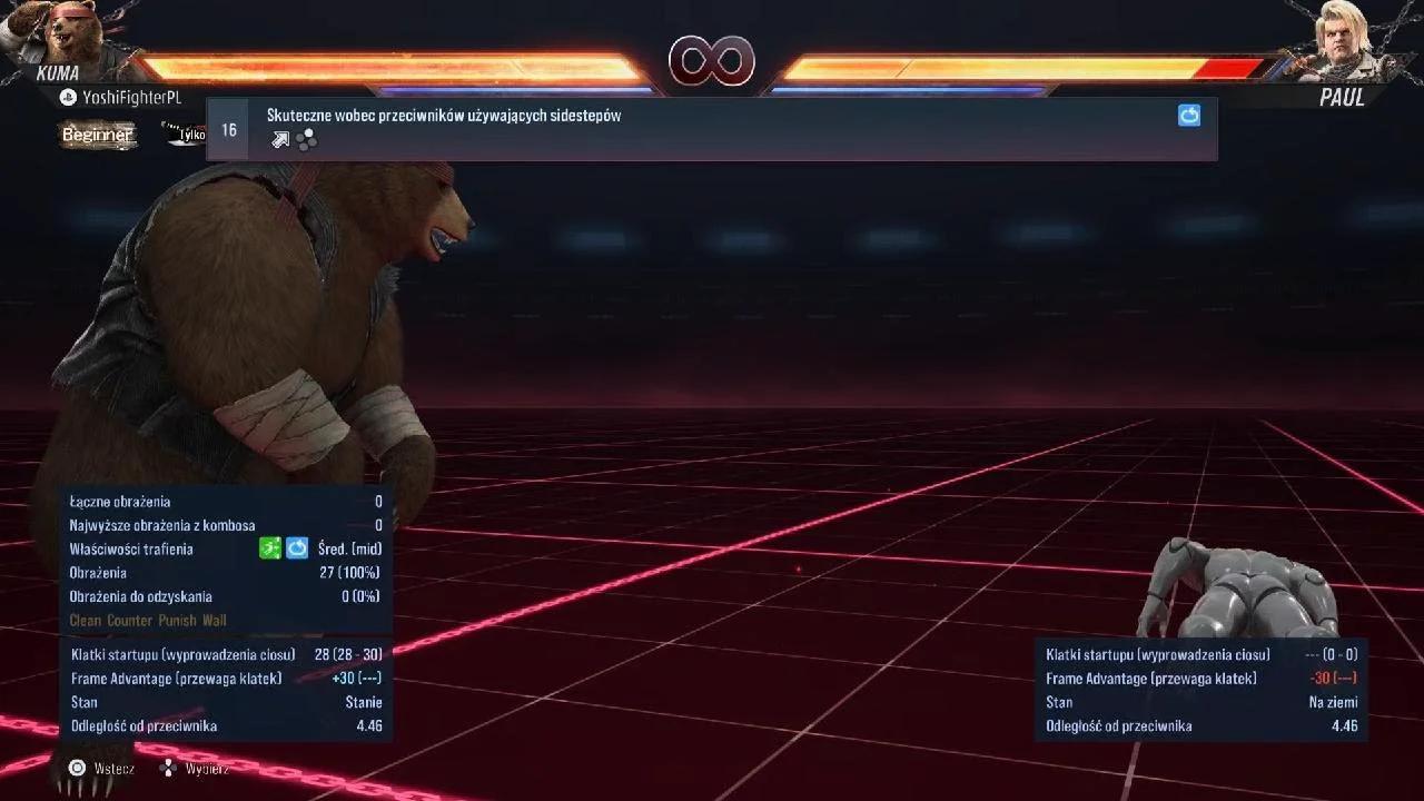 TEKKEN 8 - Kuma - Lista ciosów i kombosy / Move List & Combos (Command ...