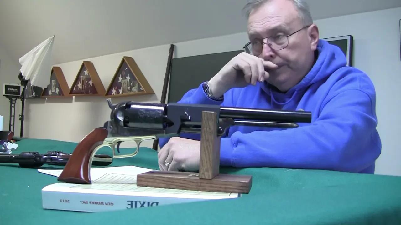 History of 1847 Colt Walker revolver according to Koba