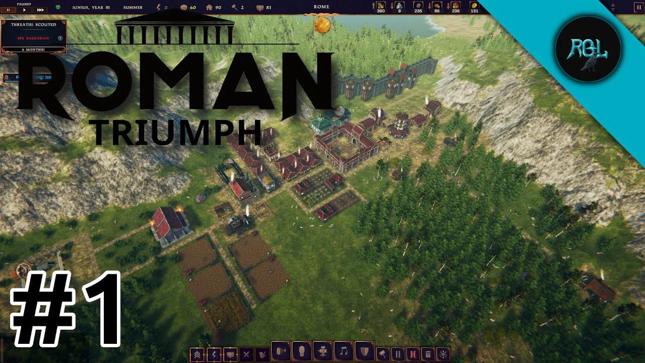 Roman Triumph Survival City Builder [EP1] - Awesome New Survival City ...