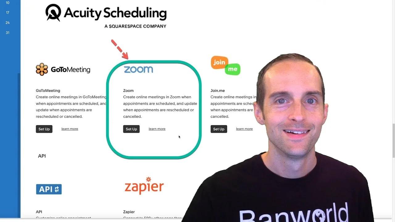 Acuity Scheduling Zoom Integration Setup Tutorial for Automatic ...
