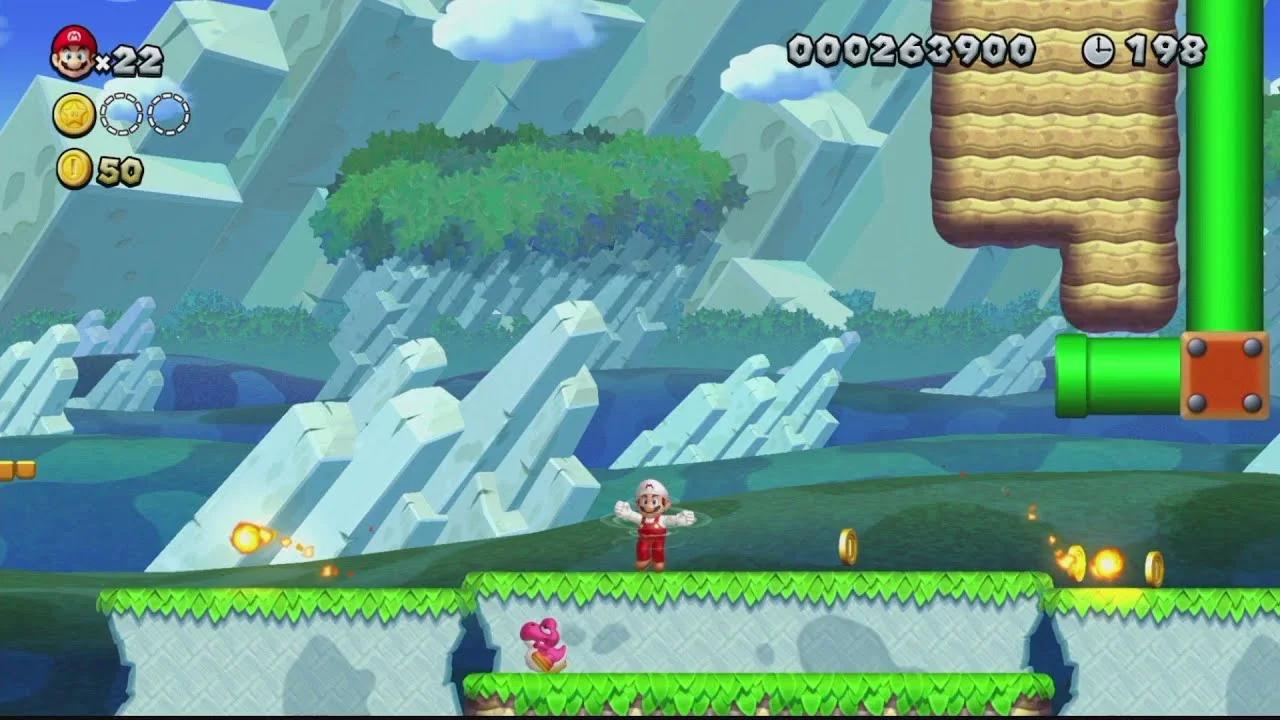 New Super Mario Bros. U Deluxe | Episode 6 - Acorn Plains-5 - Rise of ...