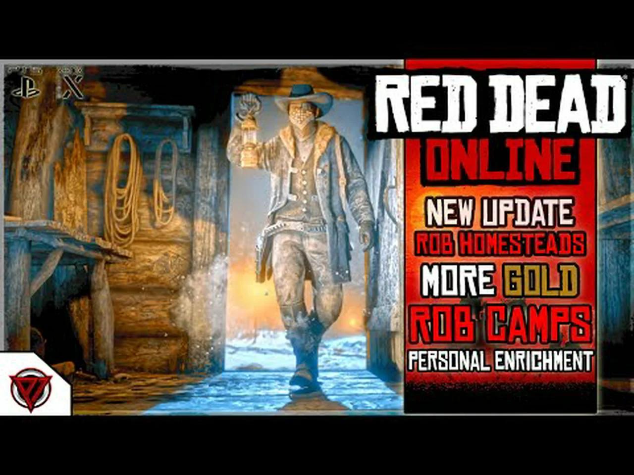 Huge Red Dead Online Camp ROBBERY UPDATE, Release EARLY Summer, Outlaw ...