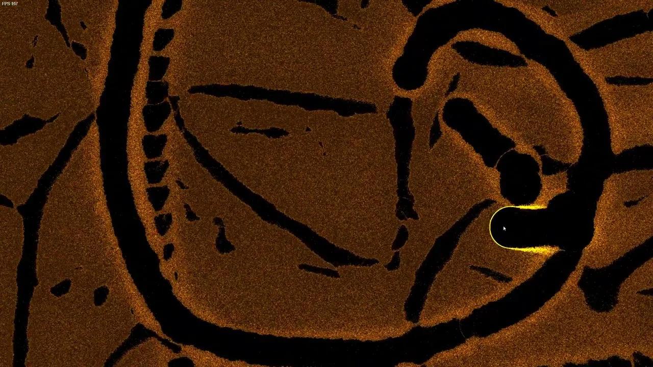 Webgpu Fast Particle Collision Detection System