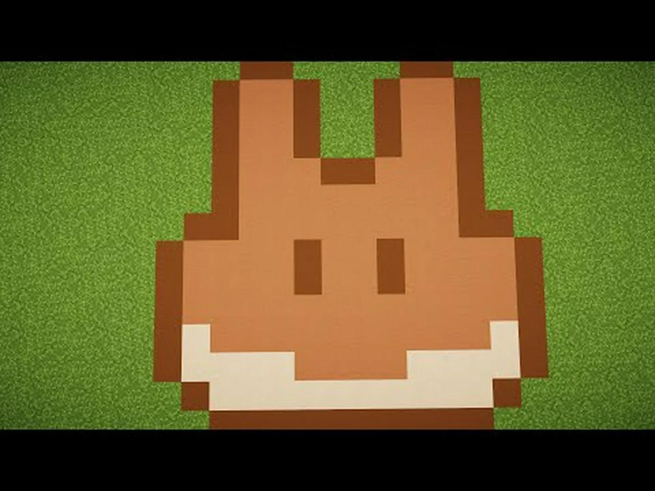 PancakeSwap Minecraft Pixel Art