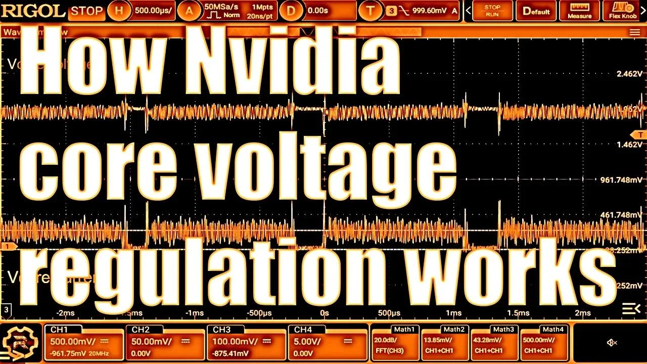 How core voltage regulation works on modern Nvidia GPUs