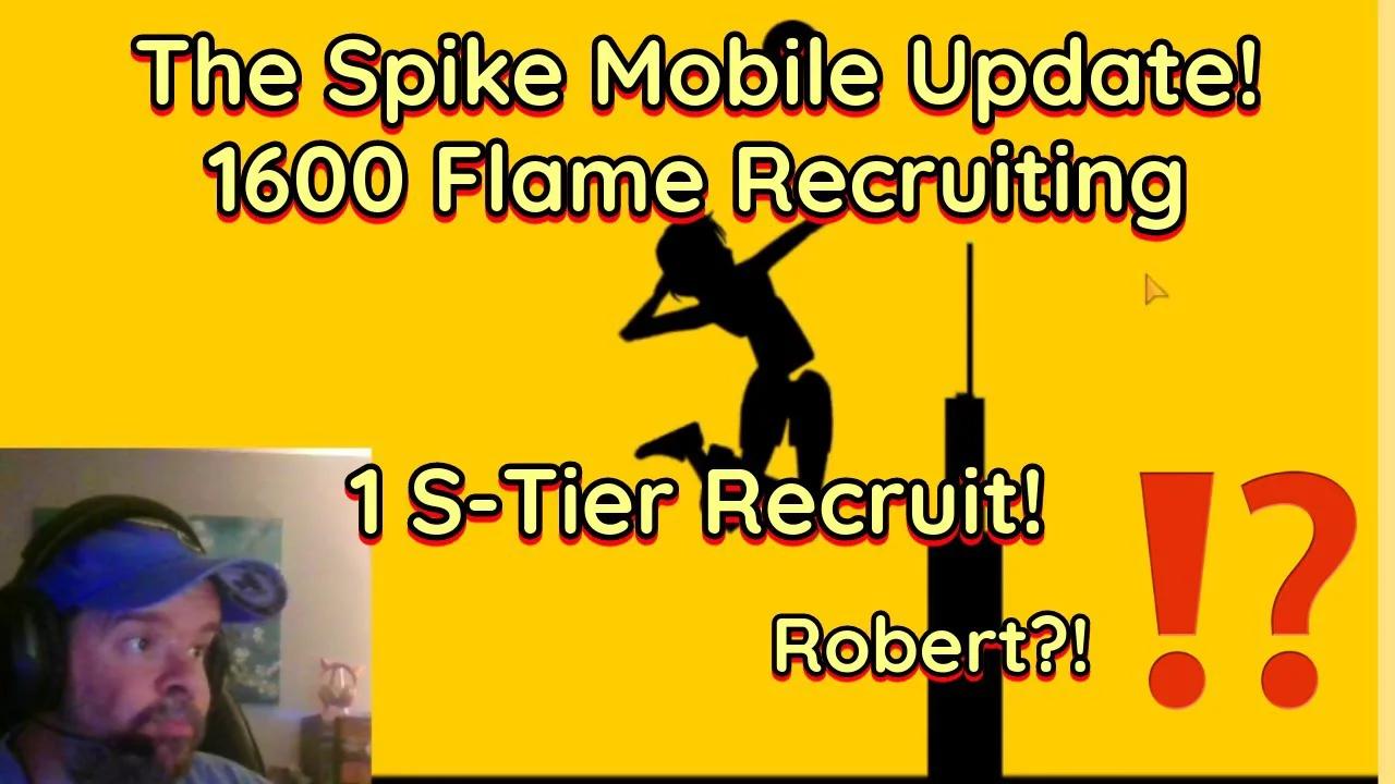 The Spike Mobile UPDATE!!! S-Tier Recruit Robert, One Stage Playthrough ...
