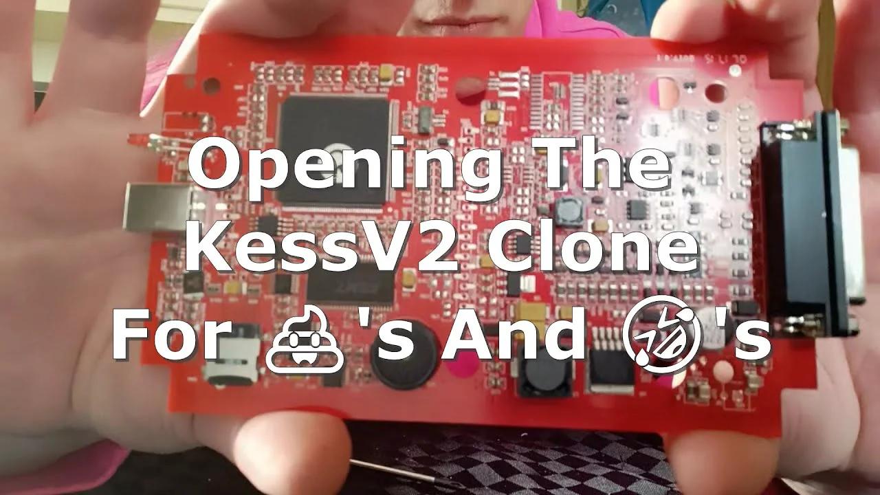 Opening the Kess V2 Clone for Fun