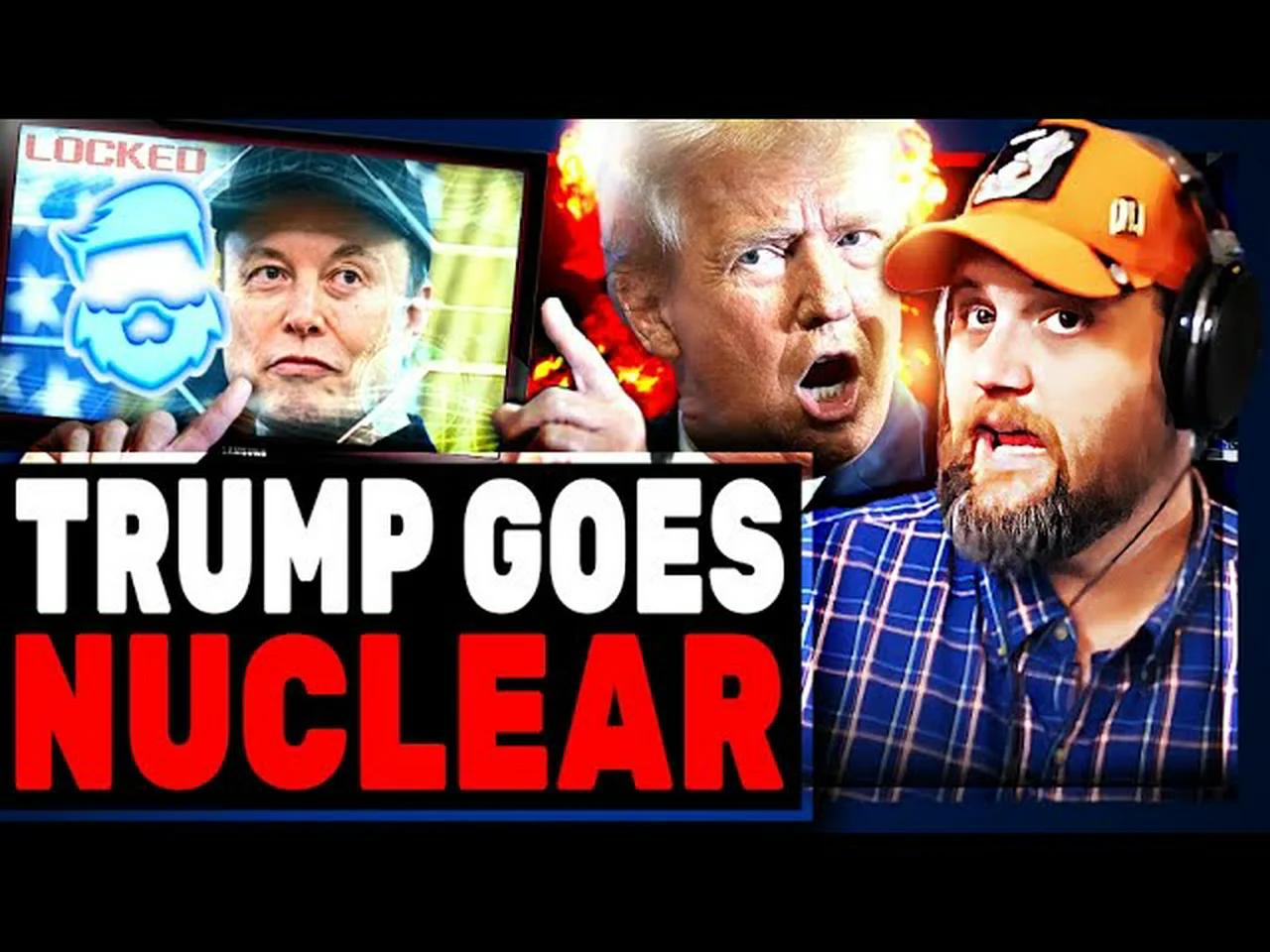 Trump SMACKS DOWN Elon Musk Phone Call & Elon THREATENS To Strand NASA ...