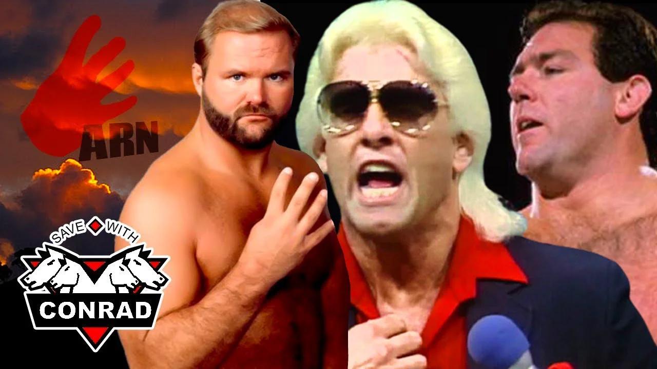 Arn Anderson on Tully Blanchard vs Ric Flair in 1985