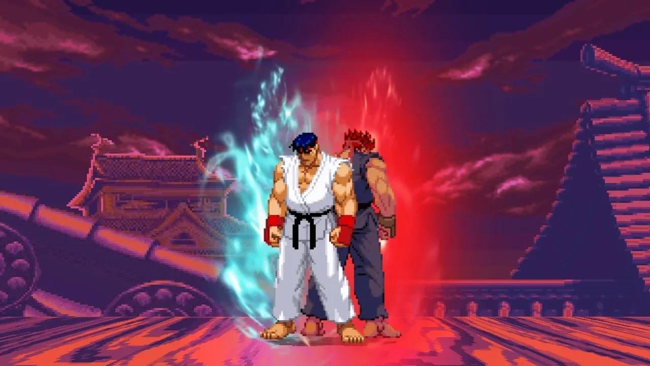 Darkness Rising: Ryu vs. Evil Ryu - Street Fighter Epic Mirror Match