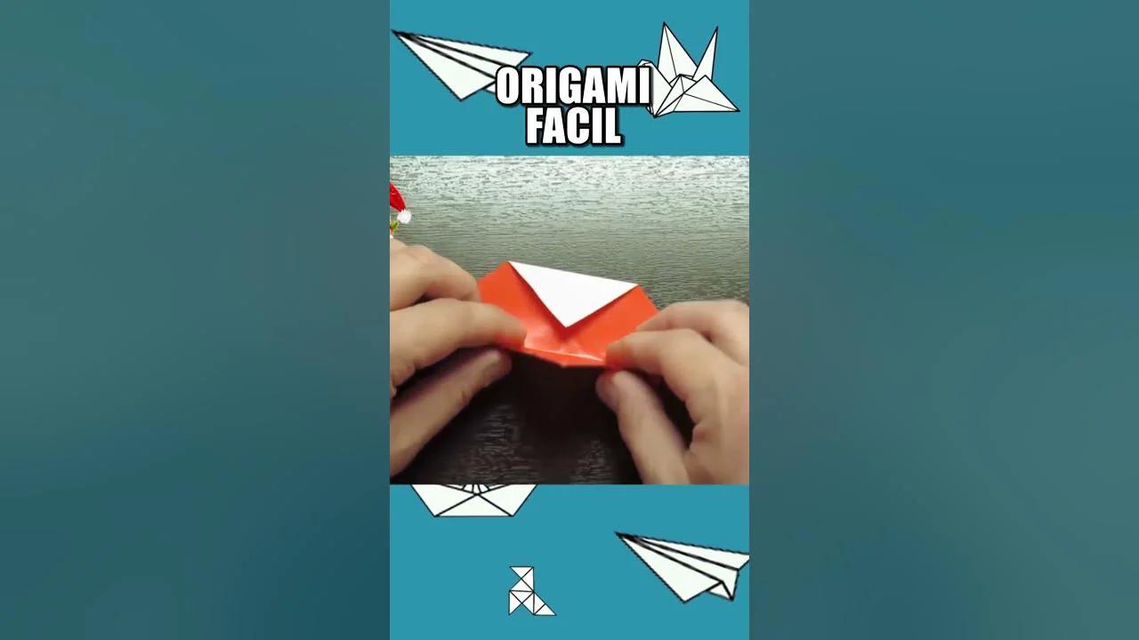 SORPRENDE a tus AMIGOS con este OSO NAVIDEÑO DE PAPEL | ORIGAMI FACIL